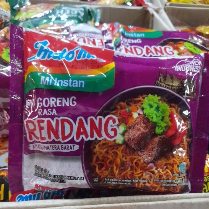 Jual Indomie Mi Goreng Rasa Rendang Isi 5 Pcs | Shopee Indonesia