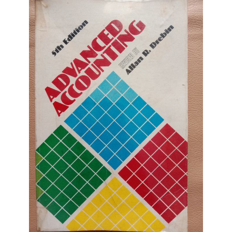 Jual Buku Impor ADVANCED ACCOUNTING 5th Edition By ALLAN R. Drebin | Shopee Indonesia