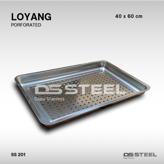 Jual Loyang Stainless Steel Uk 600x400x48 MM / Loyang Berlubang dan ...