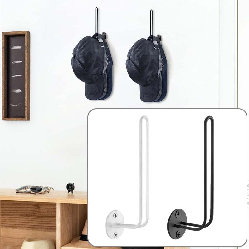 Jual Rak Topi Dinding Tempel Bentuk Gantungan Topi Closet Storage Racks ...