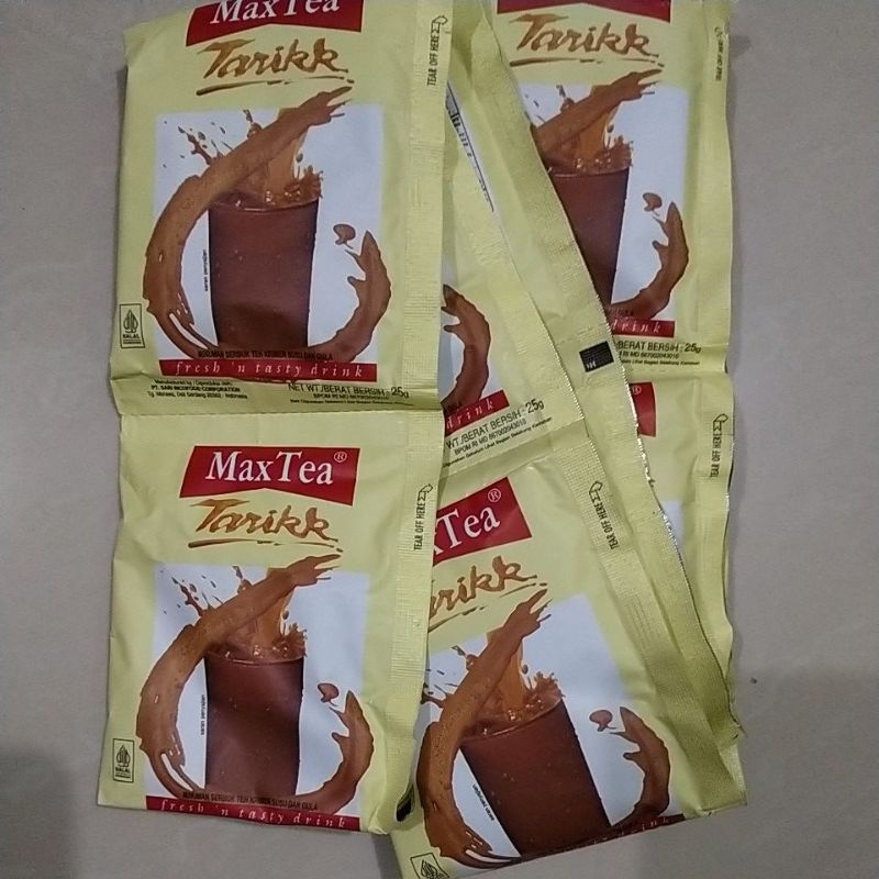 Jual MAX TEA TARIK ISI 10 SACHET ,PER RENTENG. | Shopee Indonesia