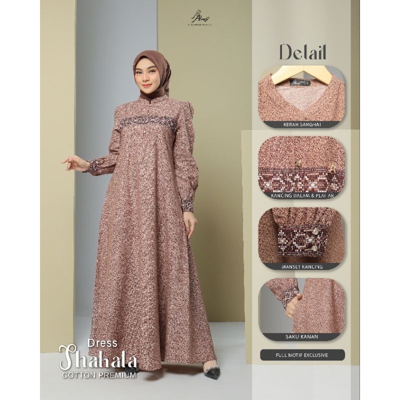 Jual Couple Terbaru AR Rafi - Shakala Couple - Gamis dan Kemeja Motif ...