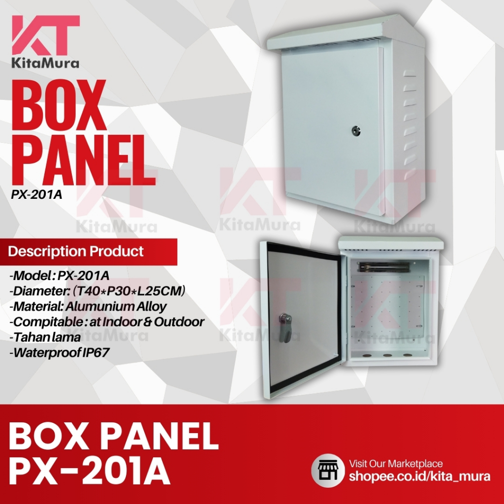 Jual Box Panel Listrik Outdoor 201A || Box Panel Listrik Waterproof ...