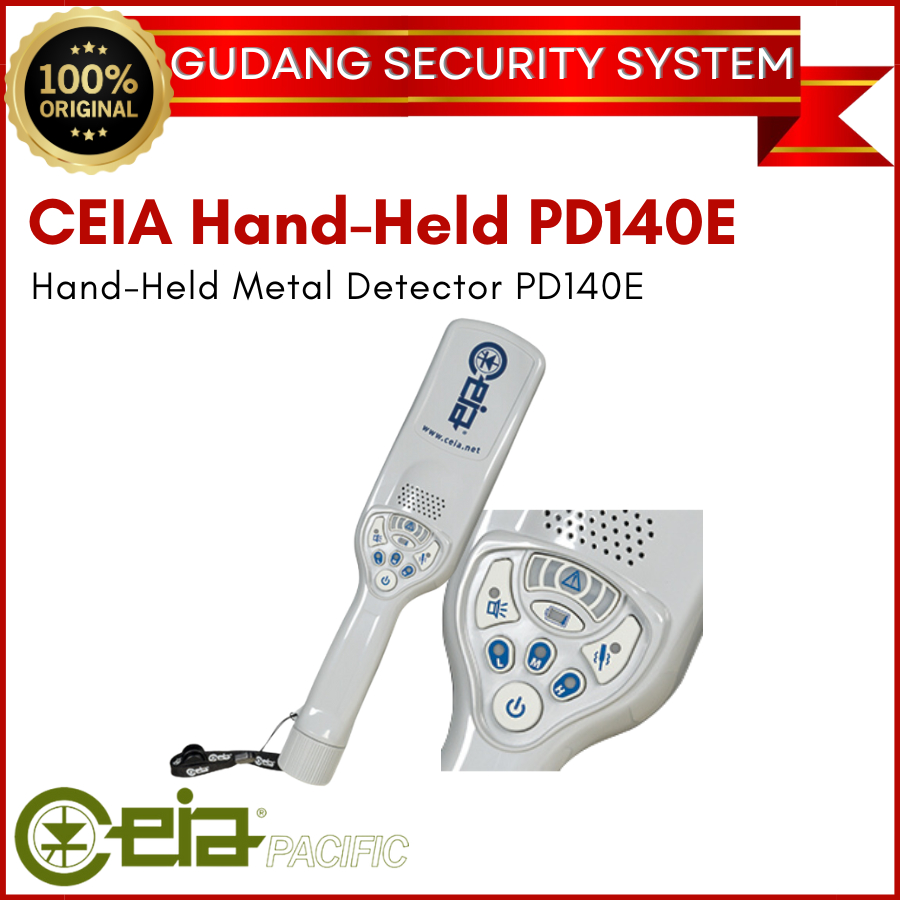 Jual CEIA Hand-Held Metal Detector PD140E | Shopee Indonesia