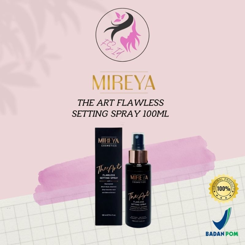 Jual Mireya The Art Flawless Setting Spray 100ml | Shopee Indonesia