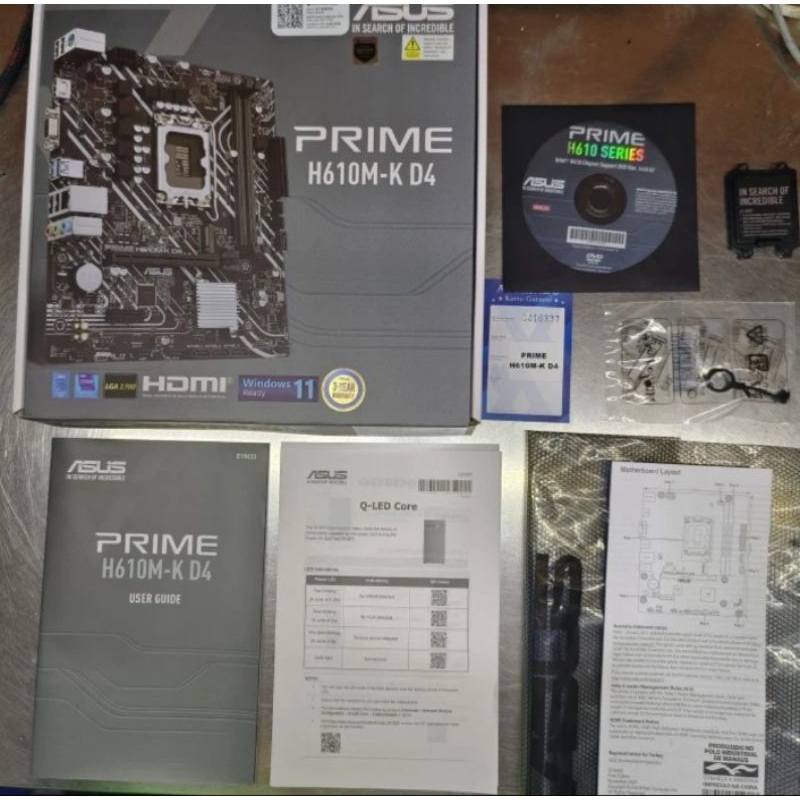 Jual kotak motherboard asus h610m-k d4 | Shopee Indonesia