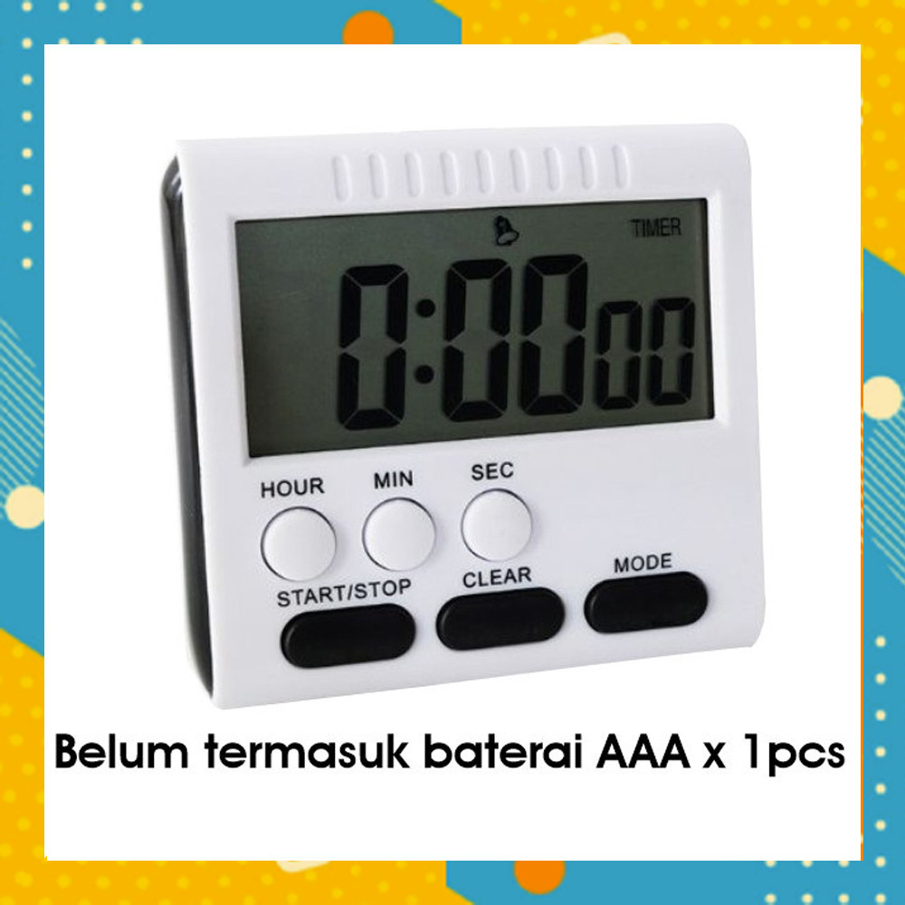 Jual Timer Masakan MINI MAGNET Jam Digital Mobil Meja Kerja Dapur Digit ...