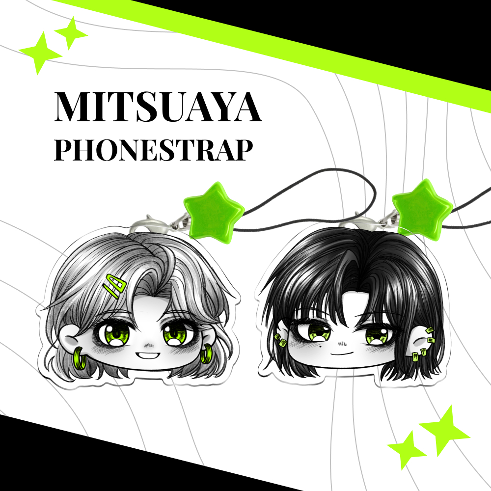 Jual MitsuAya Phonestrap (Gantungan HP, TGSWIIWAGAA, Green Yuri ...
