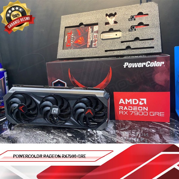 Jual POWERCOLOR AMD Radeon RX 7900 GRE RED DEVIL 16GB GDDR6 | VGA ...