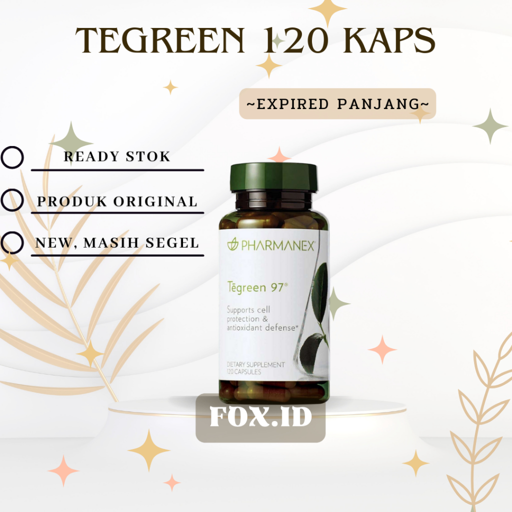 Jual Tegreen97 Isi 120 Kapsul Teh Hijau ASLI ORIGINAL | Shopee Indonesia