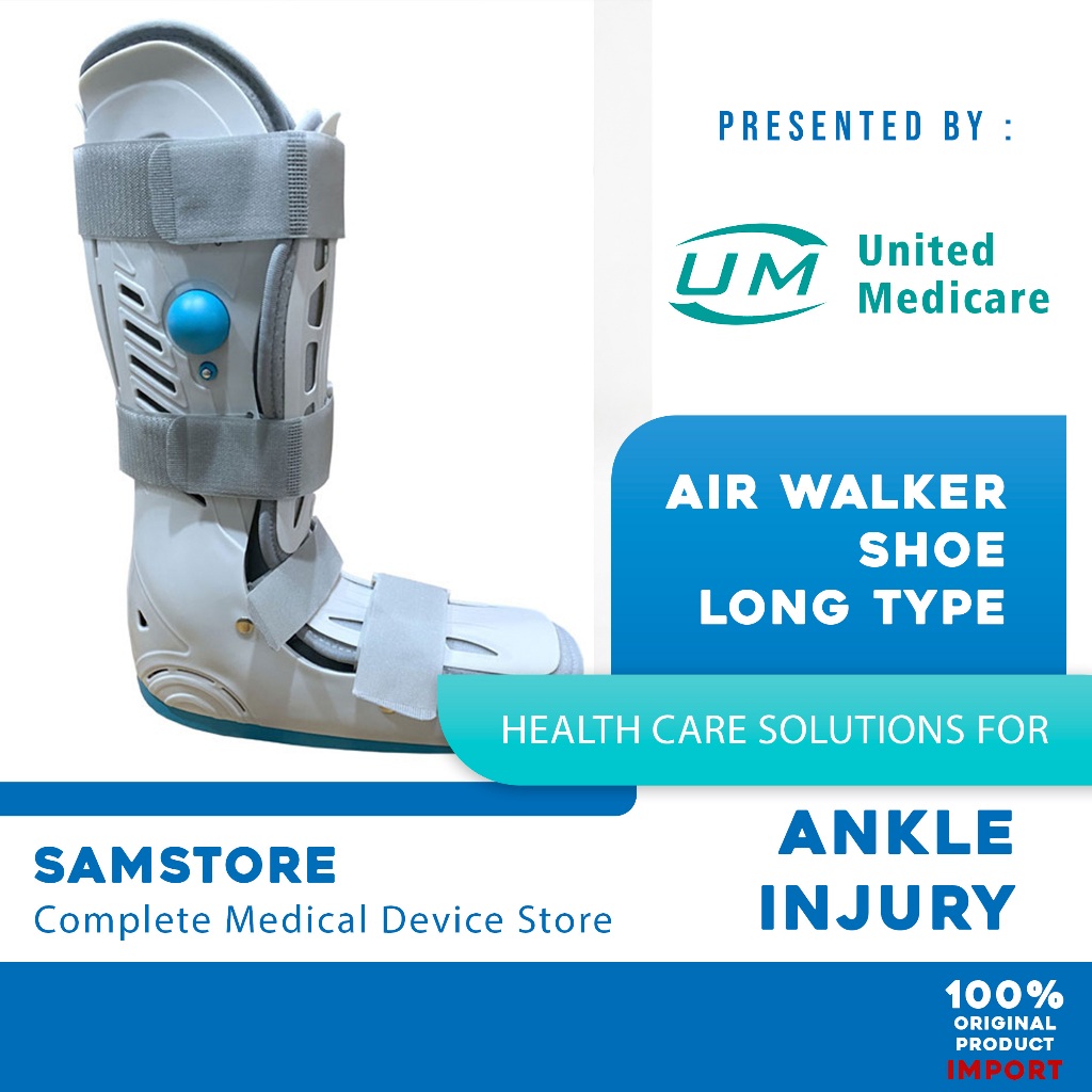 Jual Air Walker Shoe Long Type With Full Shell By United Medicare ...