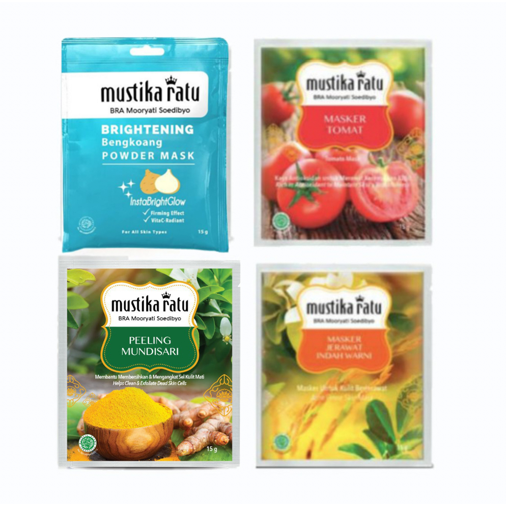 Jual RAYA MUSTIKA RATU Powder Mask Sachet 15g | Shopee Indonesia