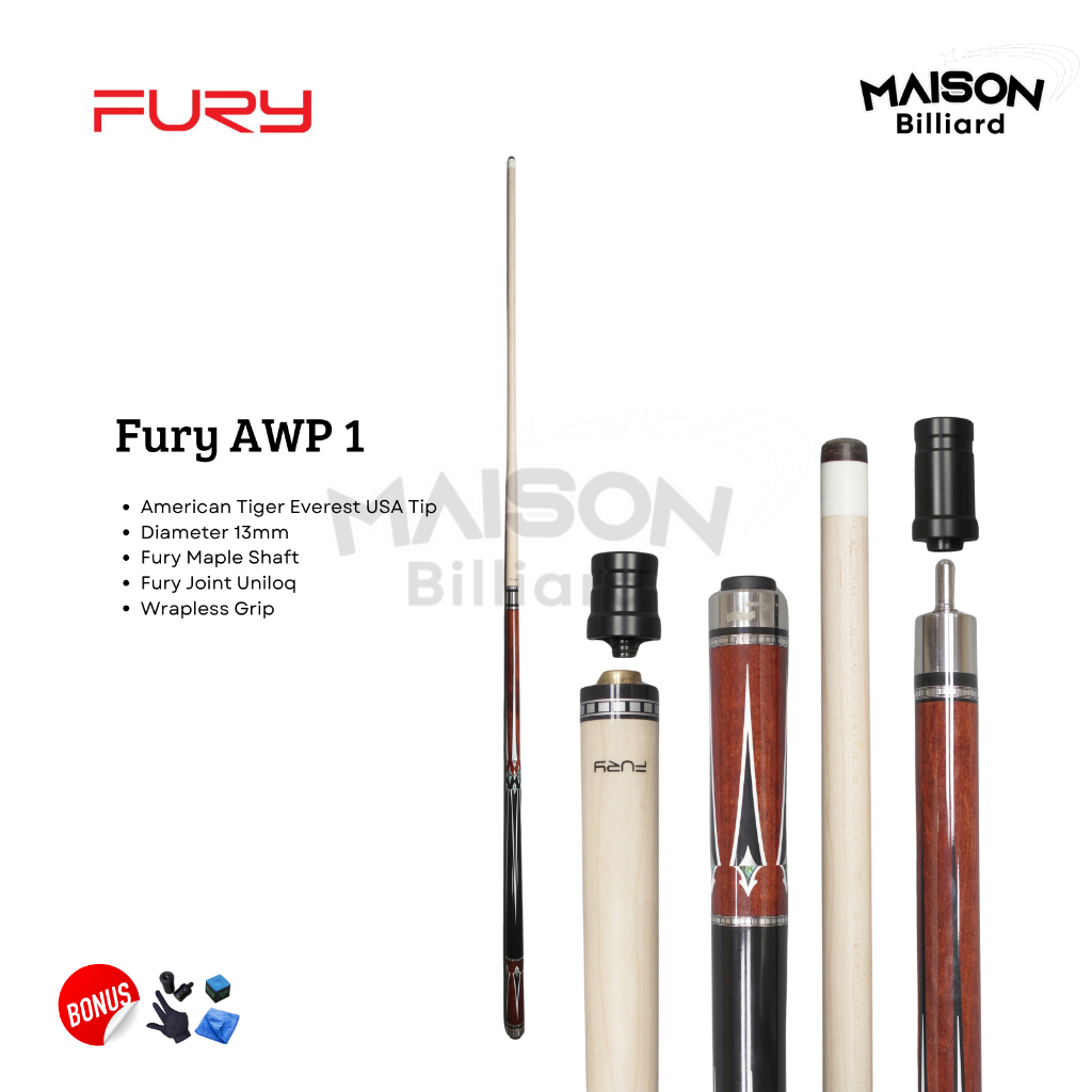 Jual Stik billiard Fury AWP - stick billiard fury awp1 awp2 | Shopee ...