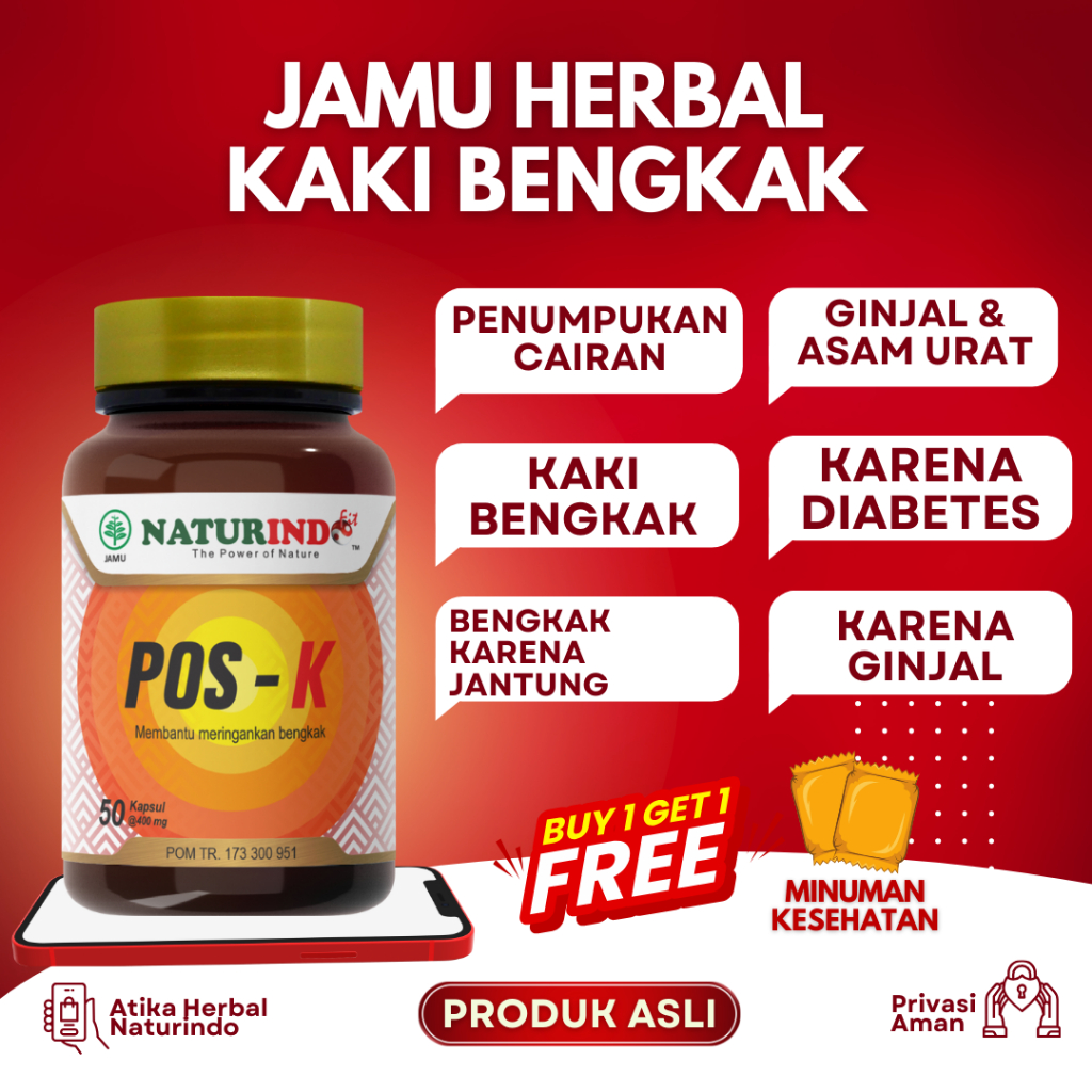 Jual Obat Kaki Bengkak Herbal Ampuh Asam Urat, Penumpukan Cairan ...
