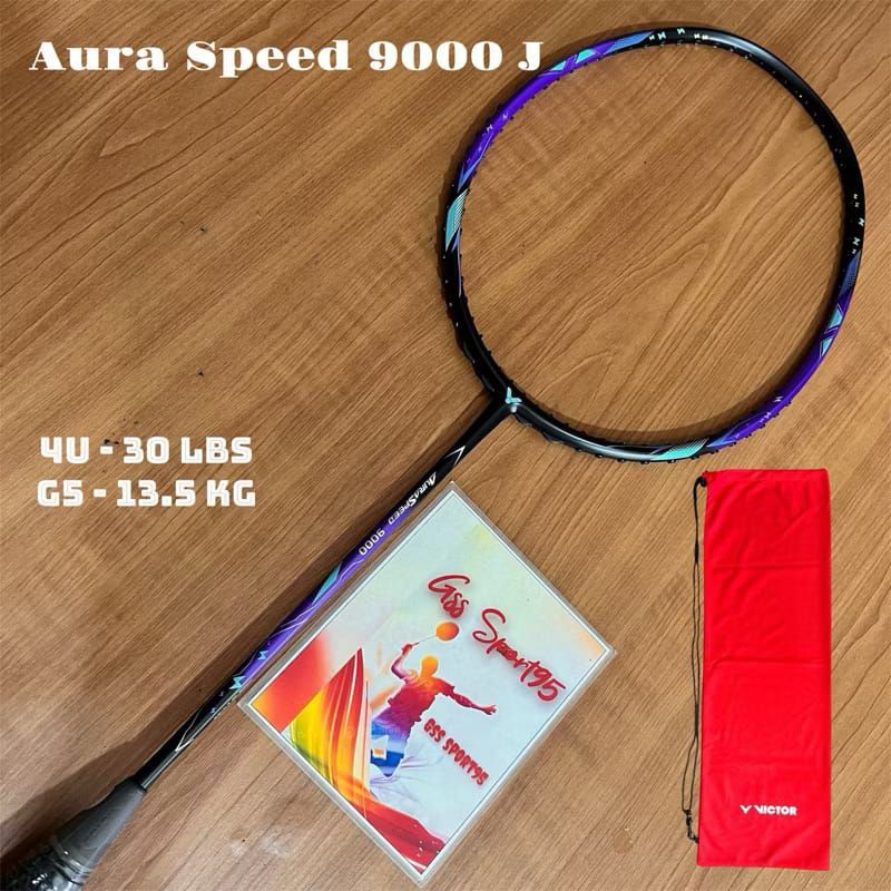 Jual RAKET BADMINTON VICTOR AURA SPEED 9000 J ORIGINAL | Shopee Indonesia
