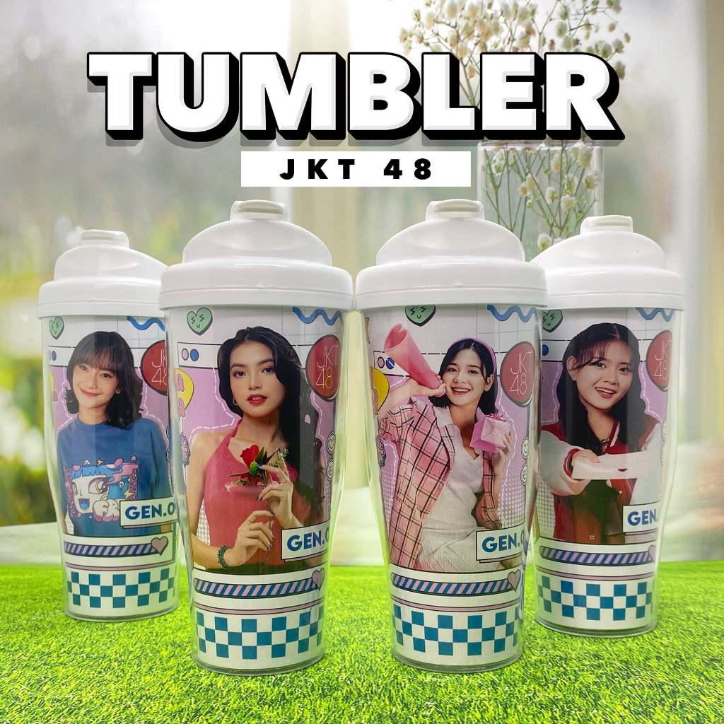 Jual Desain Kaos Keren - Tumbler Insert Paper Fans JKT48 Gambar Full ...