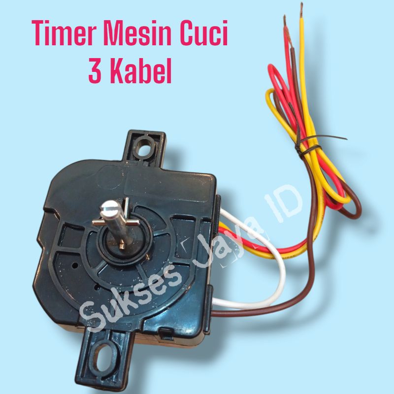 Jual Timer Mesin Cuci 2 Tabung 3 Kabel Multi Timer Pencuci 3 kabel ...