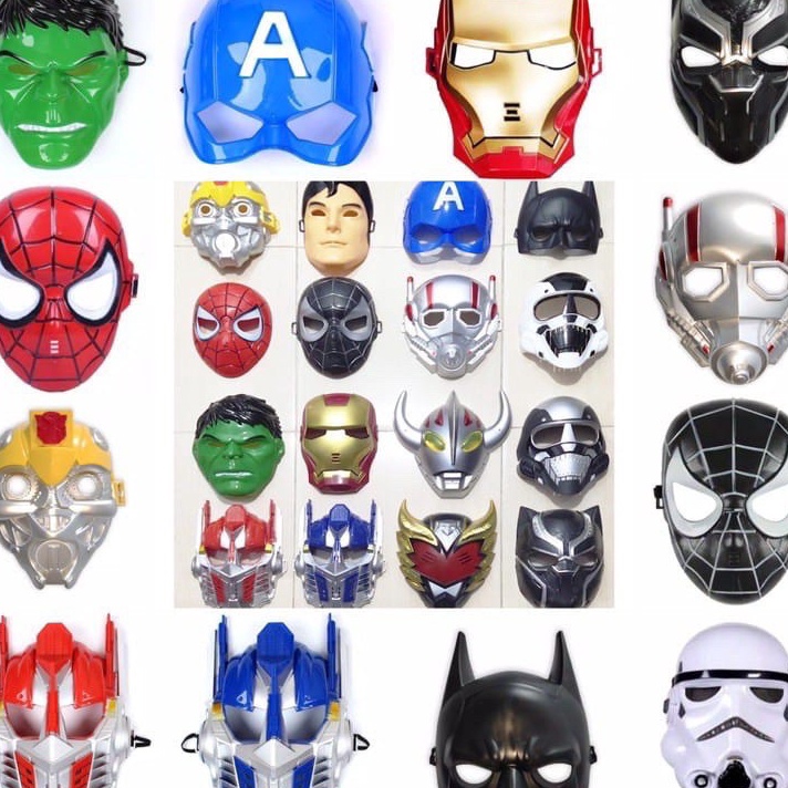 Jual FG2 Topeng mask hero man ultraman bima spiderman transformer ...