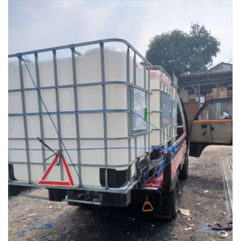 Jual tandon air 1000 liter/ibctank/drum air/kempu/tandon bbm/drum air ...