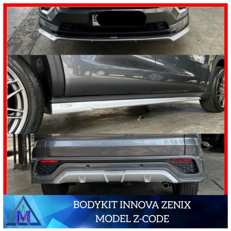Jual Bodykit Innova Zenix Model Z Code Body Kit Innova Zenix Model Z ...