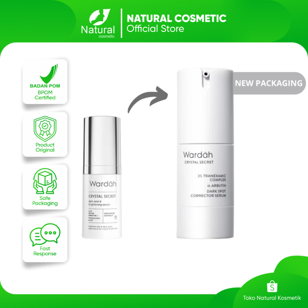 Jual Wardah Crystal Secret 3% Tranexamic Complex Dark Spot Corrector ...
