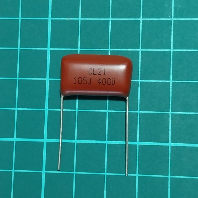Jual Capacitor 105J 400v Milar Kapasitor 105 400 volt 1uf 400volt Mylar ...