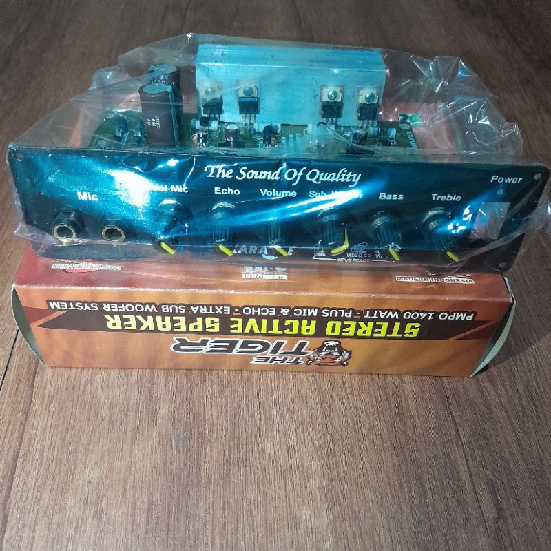 Jual Kit Power Amplifier Merk The Dragon New Good Condition | Shopee ...