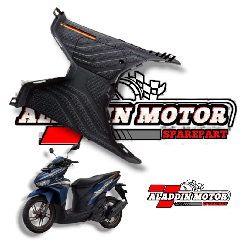 Jual step floor dek atas bordes pinjakan kaki atas vario 125/150led New 2018-2021 | Shopee Indonesia