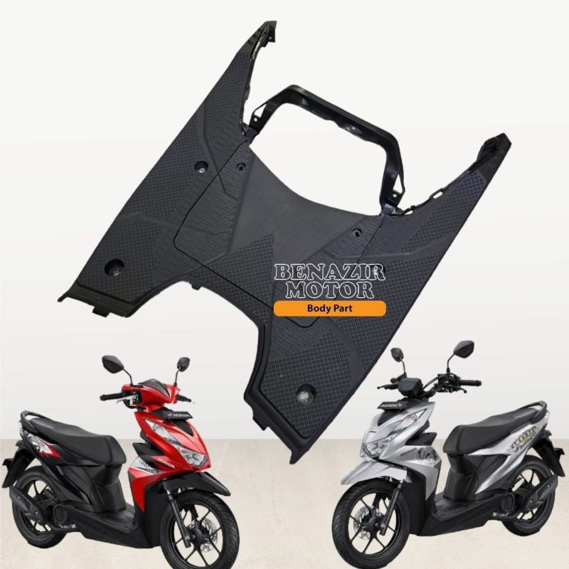 Jual dasbor lantai pijakan kaki dek lantai motor beat deluxe 2020-2021-2022-2023 | Shopee Indonesia