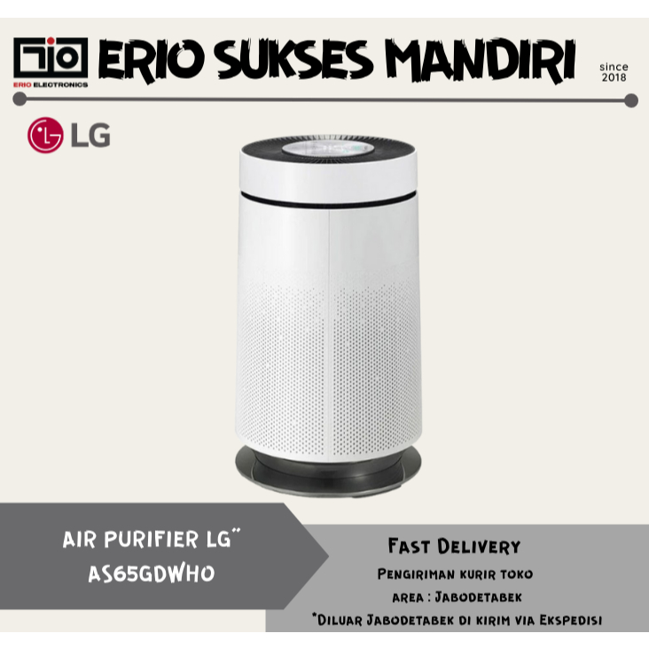 Jual LG AS65GDWH0 | LG AS65GDWH0 LG Puricare 360° Air PuriFier | Shopee ...