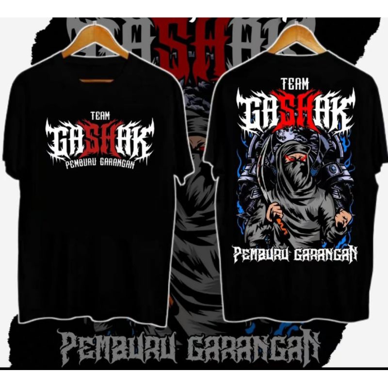 Jual KAOS TEAM GASHAK PEMBURU GARANGAN | Shopee Indonesia
