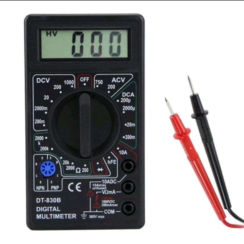 Jual Multimeter Digital DT-830B Multimeter DT830B DT-830B Tofuda Model ...