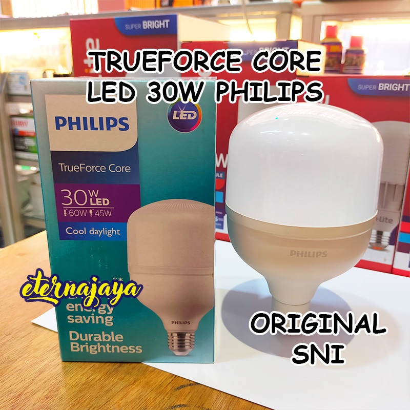 Jual PHILIPS TrueForce Core Lampu LED 30W Putih 6500K 30 Watt Tforce | Shopee Indonesia