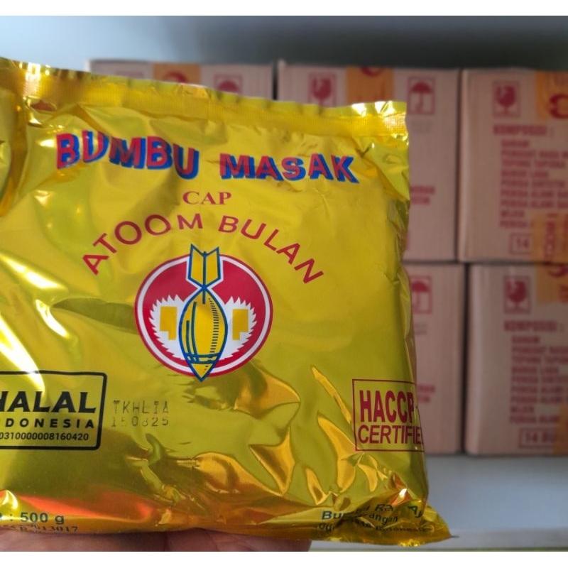 Jual Atom bulan 500g, bumbu penyedap, bumbu instant | Shopee Indonesia