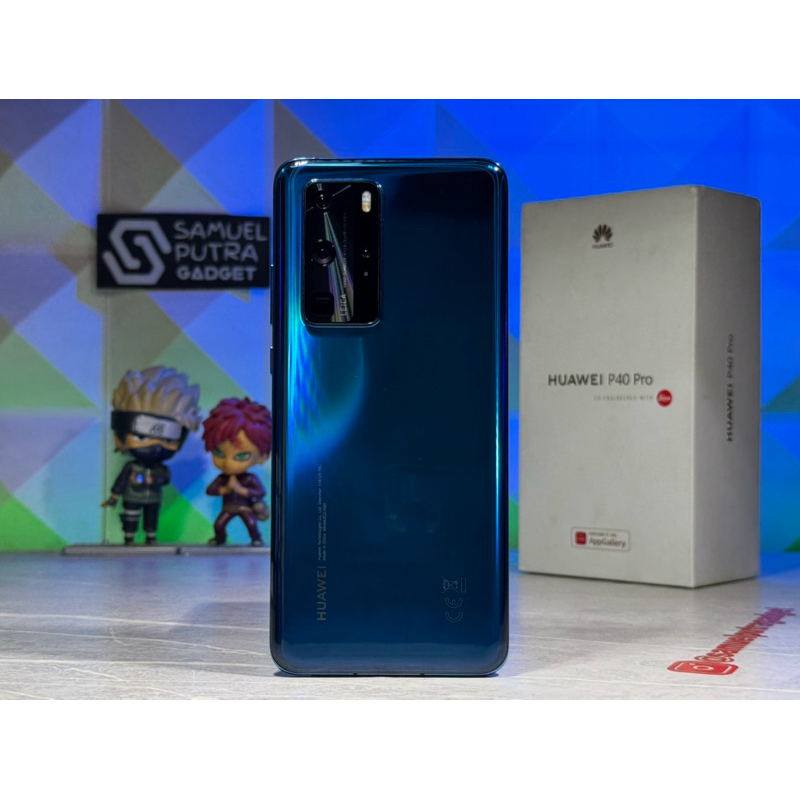 Jual Huawei P40 Pro 5G Blue 256gb Fullset | Shopee Indonesia