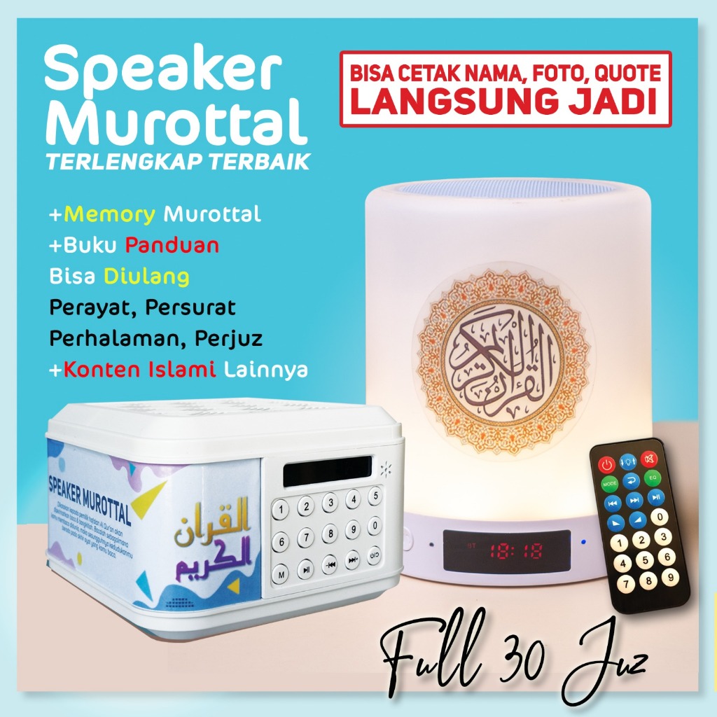 Jual SPEAKER MUROTTAL AL QURAN SPIKER MUROTAL DIGITAL AL-QUR'AN 24 JAM ...