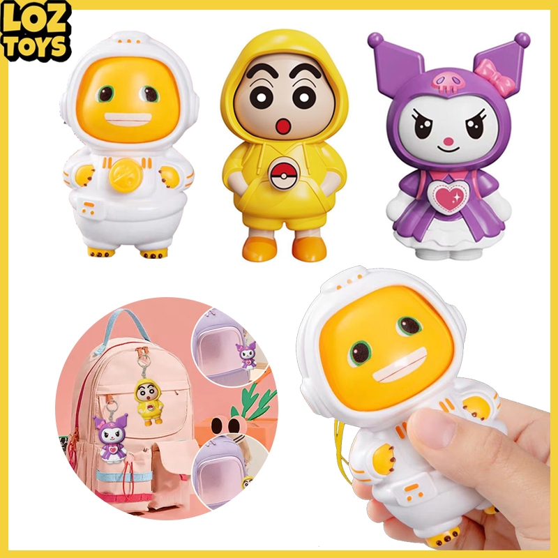 Jual LOZTOYS Mainan Boneka Berubah Wajah Face Changing Kuromi Crayon ...