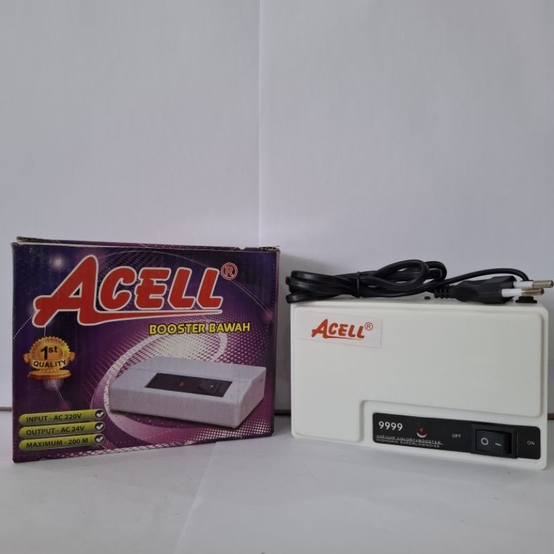 Jual Acell Booster Bawah TV-Boster Bawah Antena Tv Acell-Power Supply ...