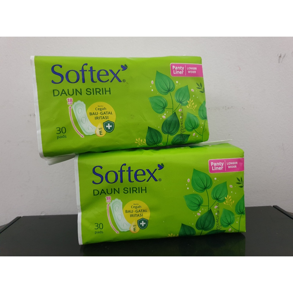 Jual Softex daun sirih pantyLiner 30 pads | Shopee Indonesia