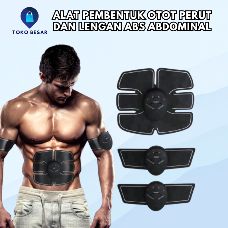 Jual SET 3 PCS Stimulator Otot Six Pack ABS SIXPACK SCULPTER Alat ...