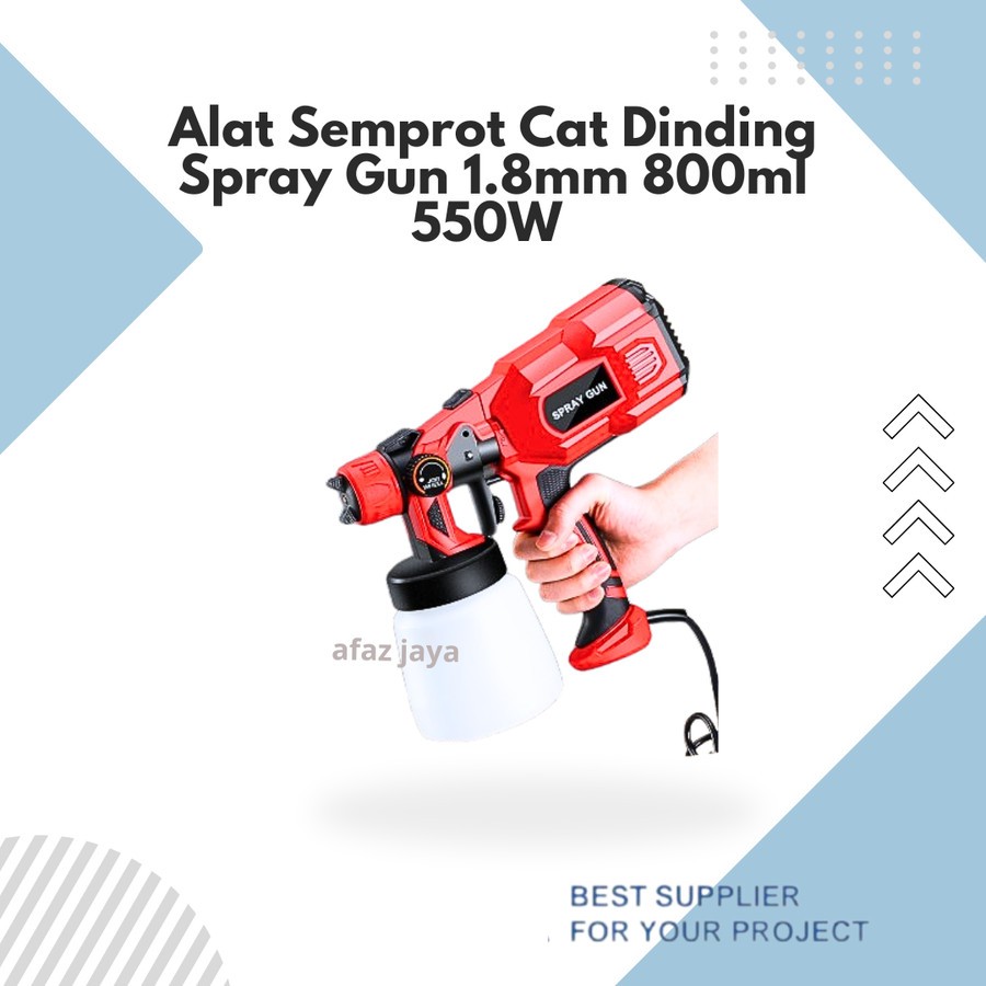 Jual SEMPROTAN CAT DINDING SPRAY GUN 800ML ALAT BANTU CAT DINDING RUMAH ...