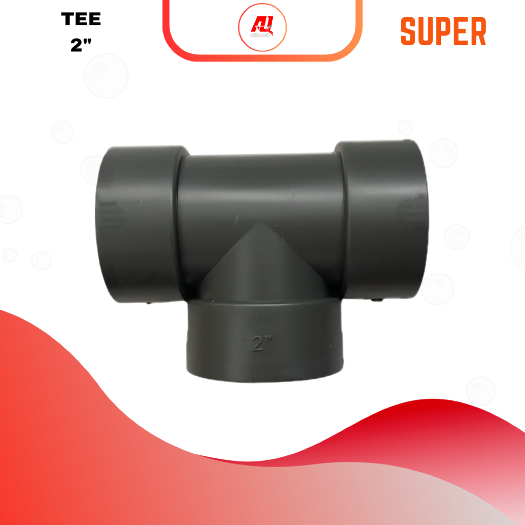 Jual Tee Merk Super Size 2" | Fitting Pipa | Sambungan Pipa | Pipa PVC ...