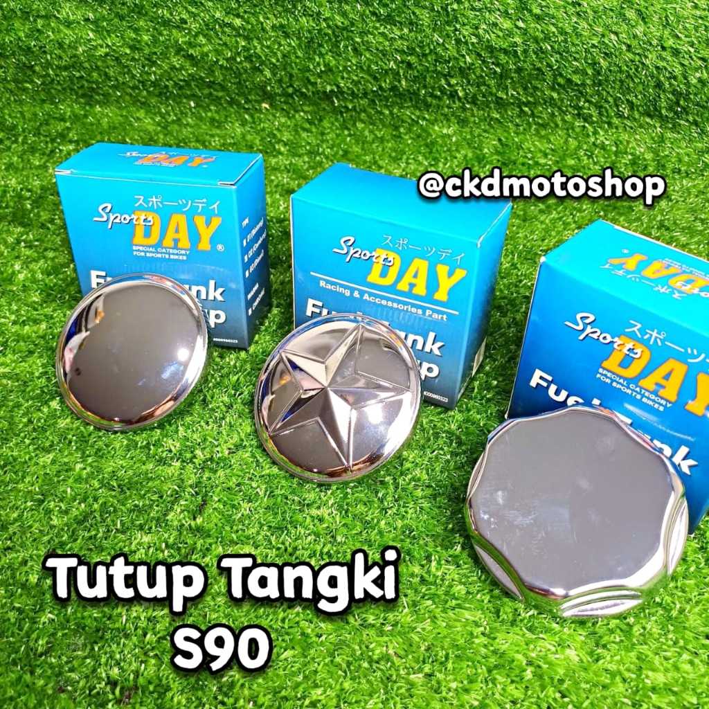 Jual TUTUP TANGKI ASTRA S90 TUTUP TENGKI CB GL100 IMPORT MODEL CEMBUNG ...