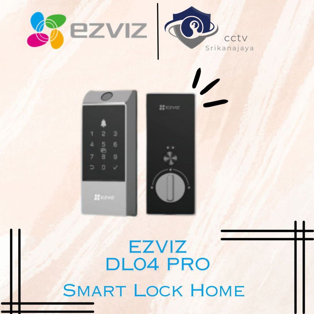 Jual Smart Deadbolt Lock - DL04 Pro | Shopee Indonesia