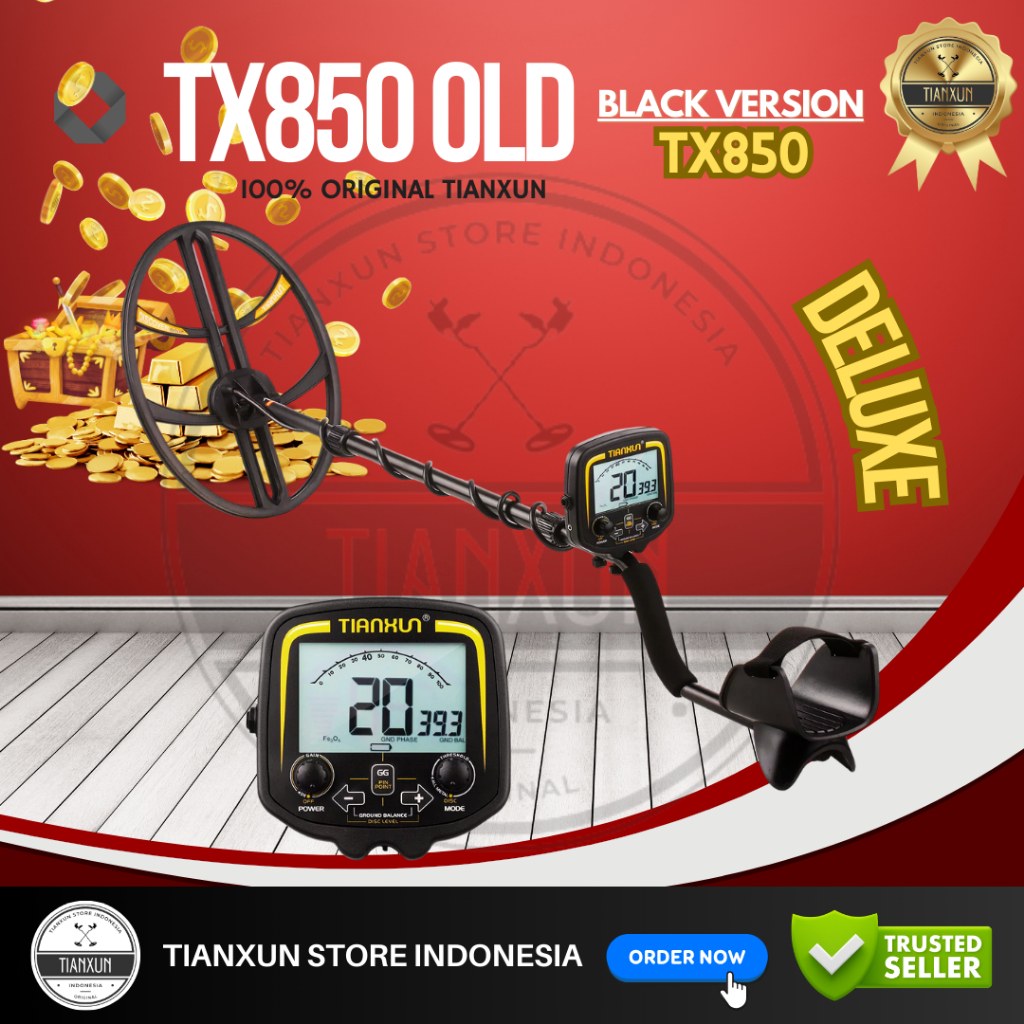Jual ORIGINAL TIANXUN TX850 OLD BLACK DELUXE COIL 15" INCH METAL ...