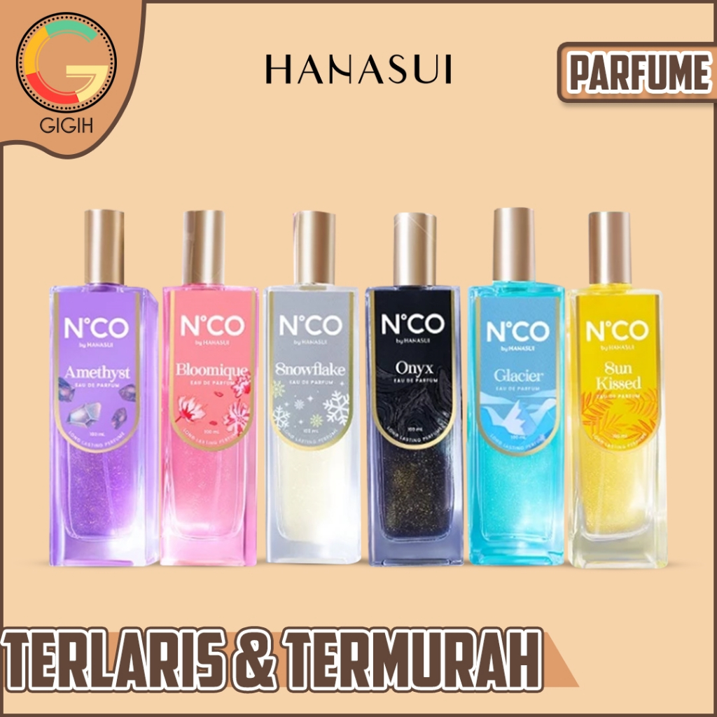 Jual HANASUI EDP NCO PARFUME LUXURIOUS FRAGRANCE 100ML ( READY ALL ...