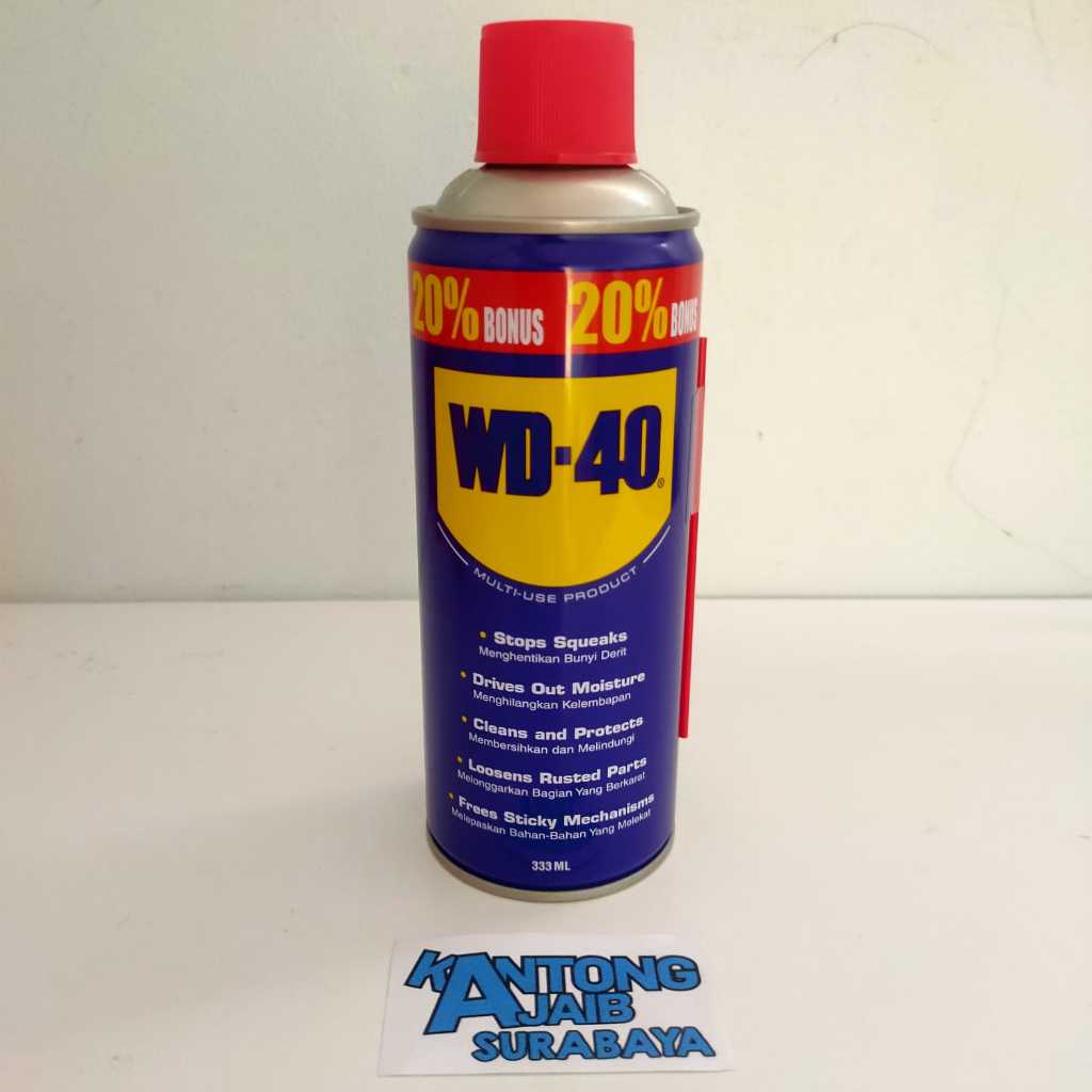 Jual WD-40 WD 40 Pelumas Anti Karat Penetrating Oil 333ml WD40 Pembersih Karat SmartStraw ...