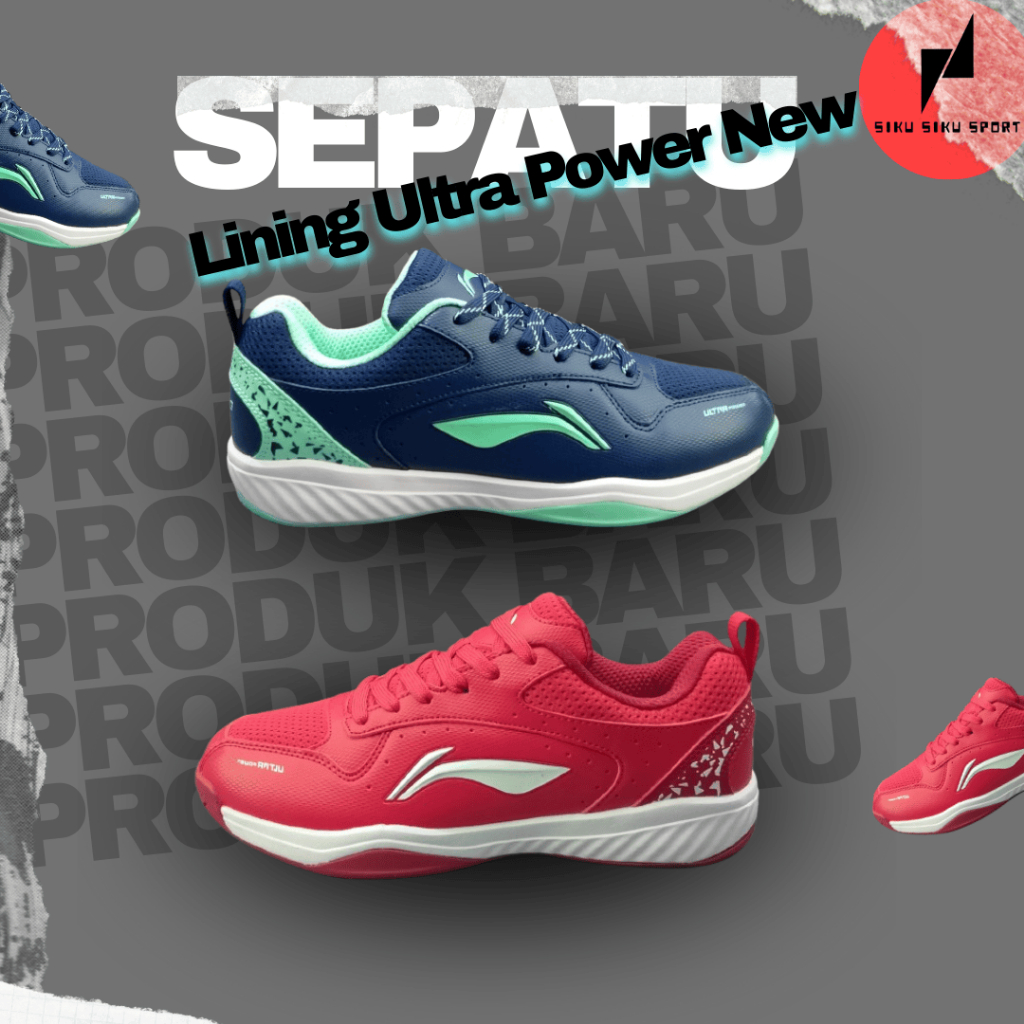 Jual Sepatu Badminton Lining Ultra Power New Colour | Shopee Indonesia