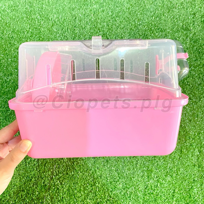 Jual Kandang Hamster Travel Box Fullset | Shopee Indonesia