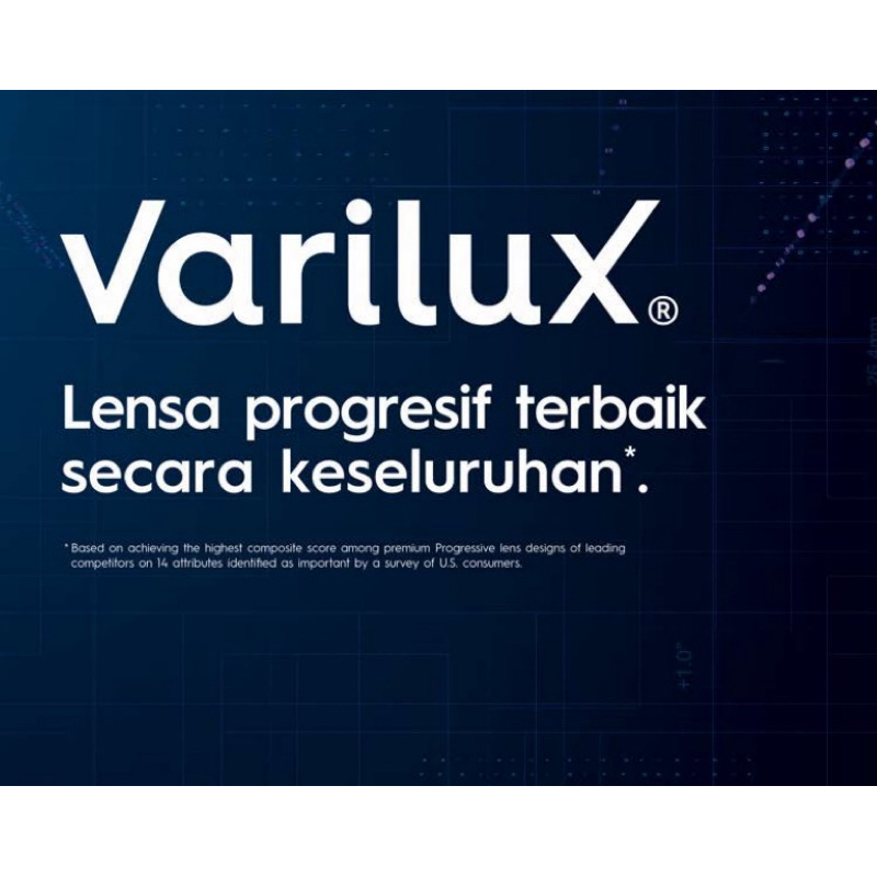 Jual Essilor - Varilux XR Track Orma 1.5 Crizal Sapphire | Shopee Indonesia